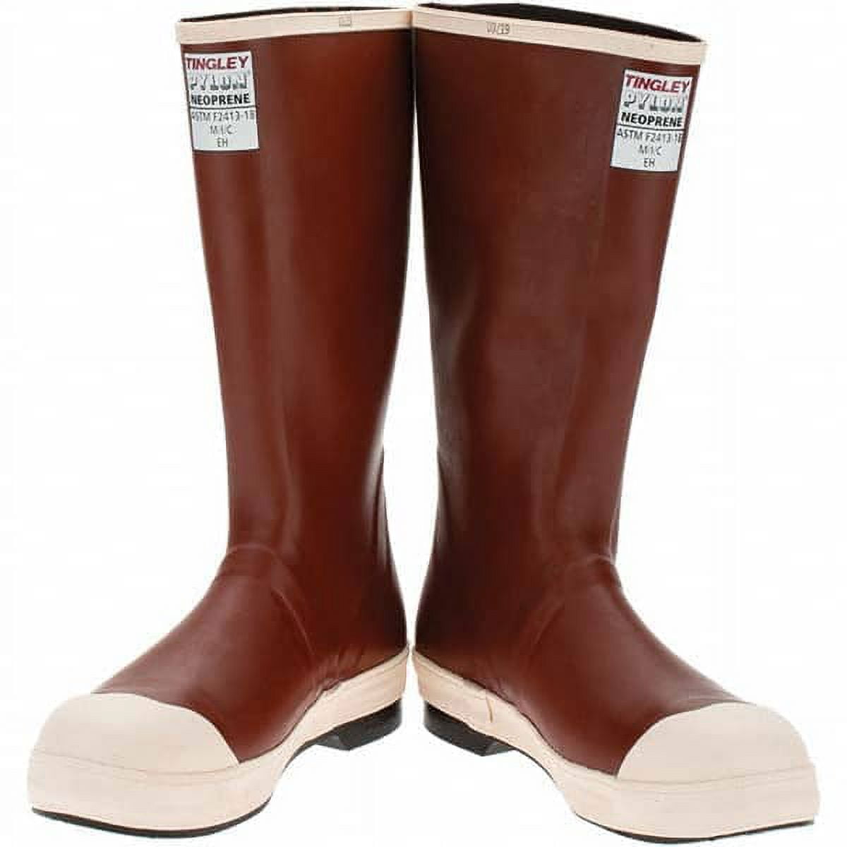 Tingley Rubber Boot,Men's,10,Knee,Red,PR MB921B - Walmart.com