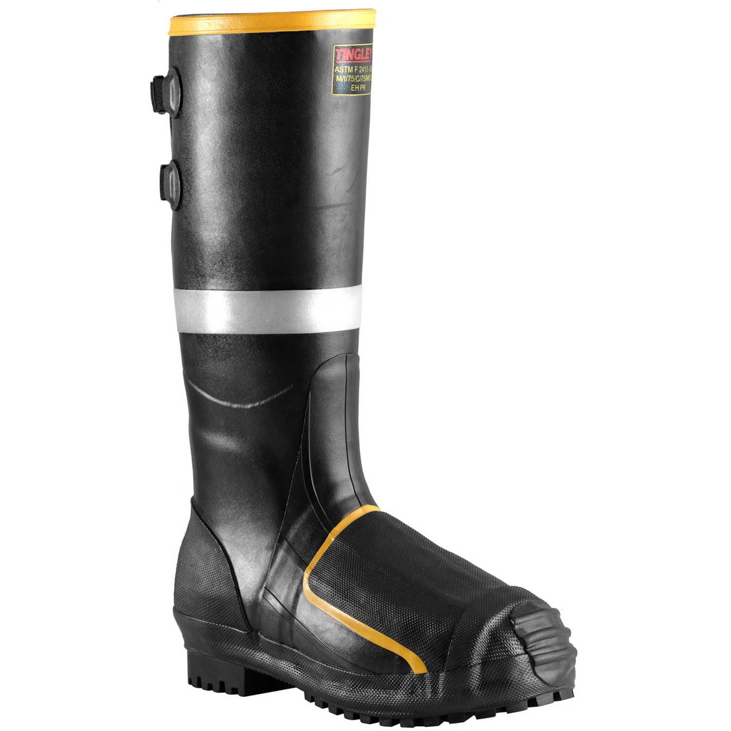 Tingley Rubber Boot,Men's,11,Knee,Black,PR MB816B - Walmart.com