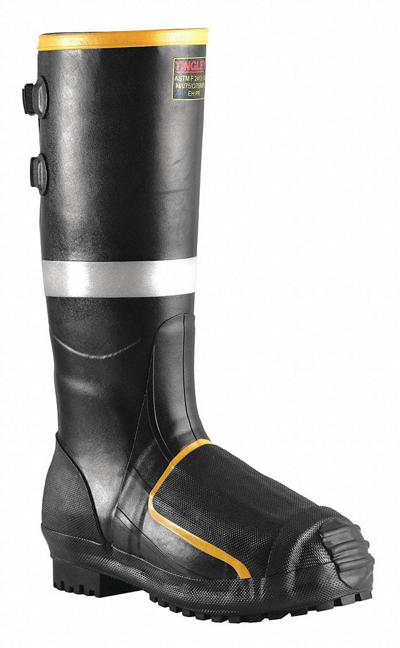 Tingley Rubber Boot,Men's,15,Knee,Black,PR MB816B - Walmart.com