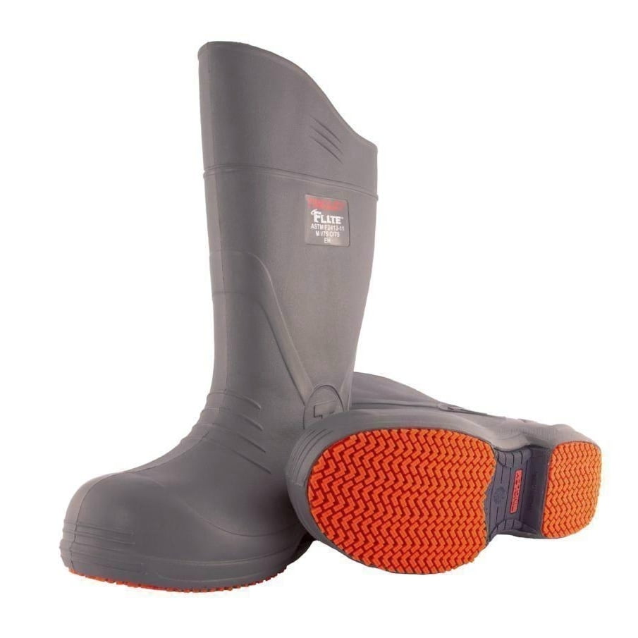 Tingley Flite Safety Toe Boot w/ Safety-Loc Outsole, Gray, Men's 6 ...