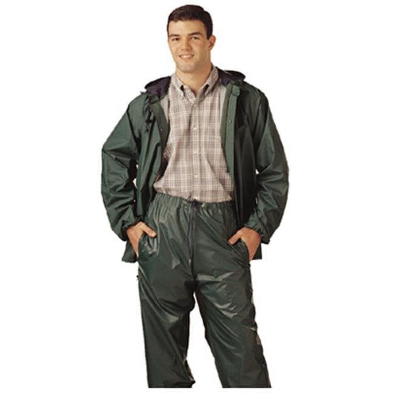 Tingley S66218.2X Storm-Champ PVC/Nylon Rainsuit, Green, XXL - Quantity ...