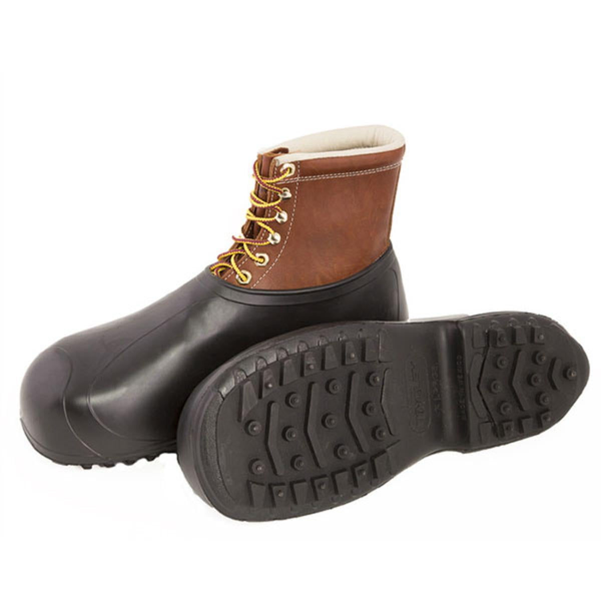 Tingley Winter-Tuff Ice Traction Overshoe, Cleated Studded Outsole ...