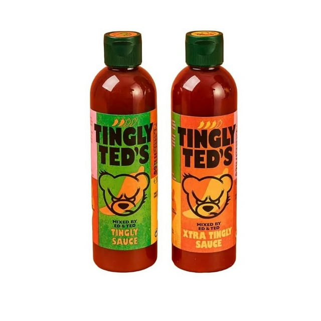Tingly Teds Tingly Hot Sauce Bundle Tingly And Xtra Tingly Hot Sauce 1869 Oz
