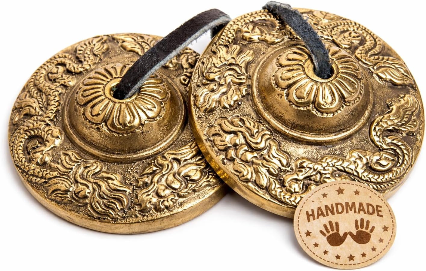 Tingsha Cymbals Bells - Easy To Play - Meditation Mindfulness Chime For ...