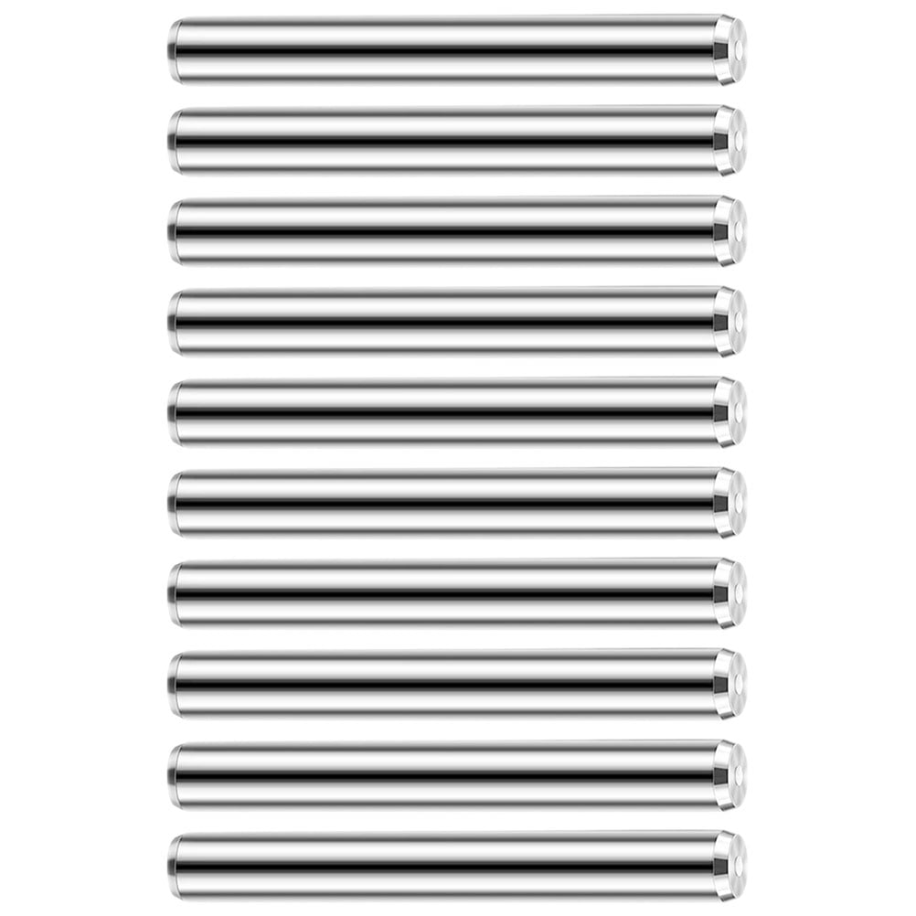 OUNONA 10pcs Stainless Steel Dowel Pins for Shelf and Bunk Bed Support ...