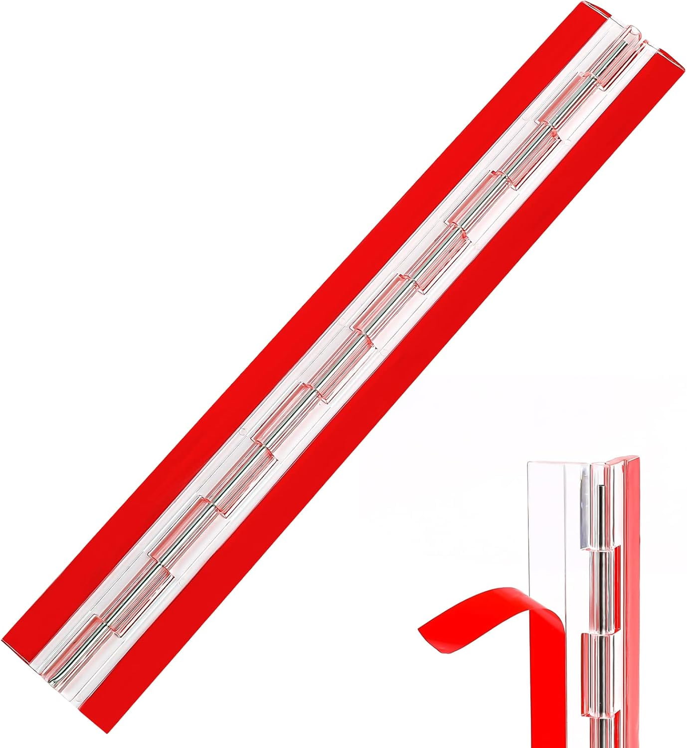 Tingzi 12 Pcs Acrylic Hinge Clear Acrylic Mini Hinge Transparent ...