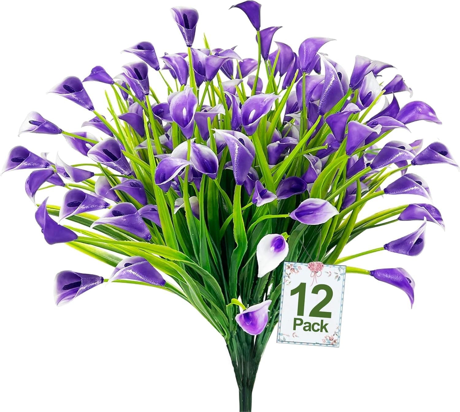 Tingzi 20 Bundles Calla Lily (500 Heads) Artificial Flowers for ...