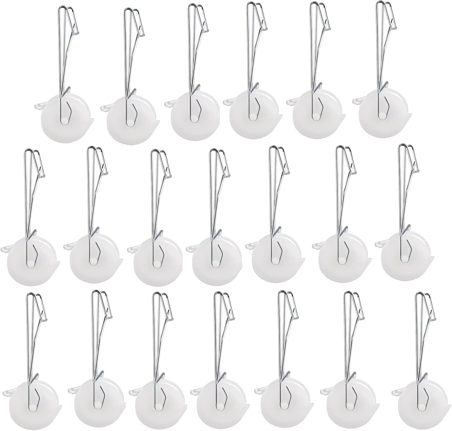 Tingzi 20 Pcs Tomato Trellis Roller Hooks with 15M Twine, Tomato ...