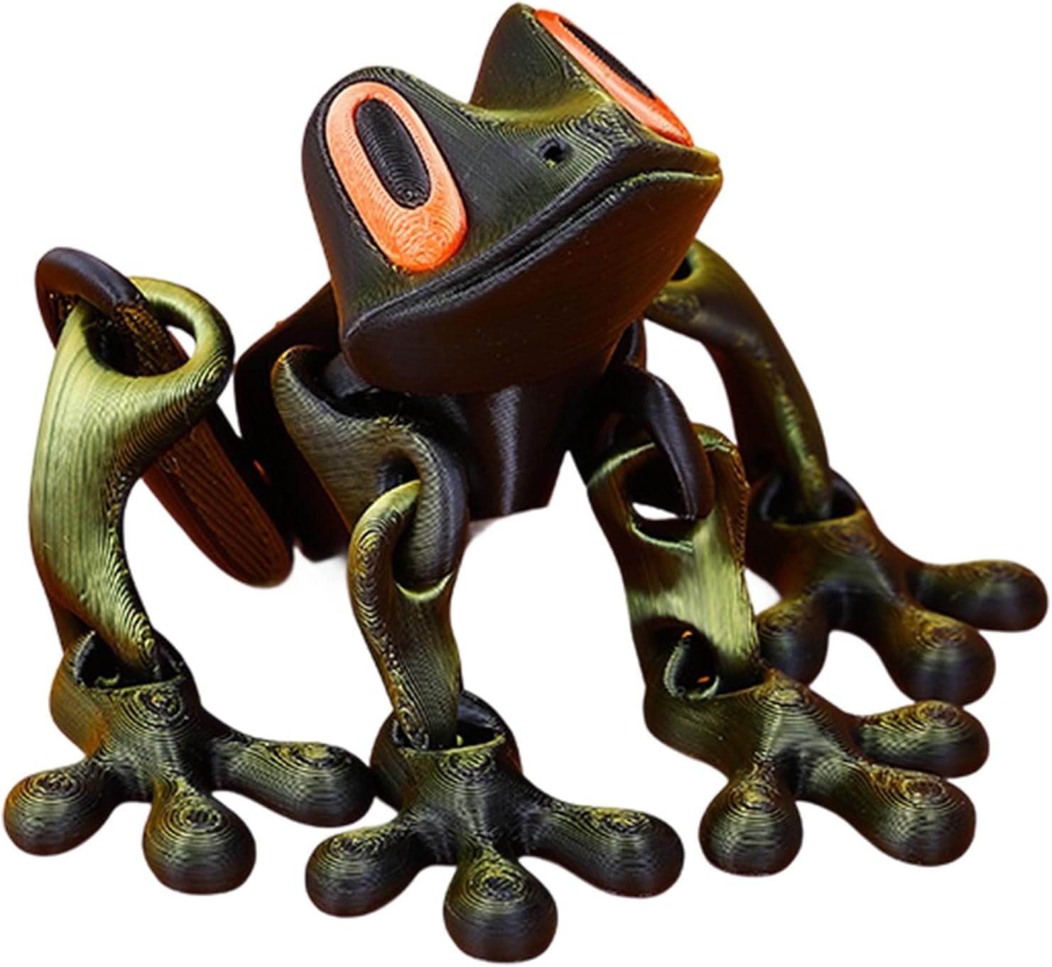 Tingzi 3D Printed Magnetic Frog Refrigerator Magnet, 3D Fake Frog ...