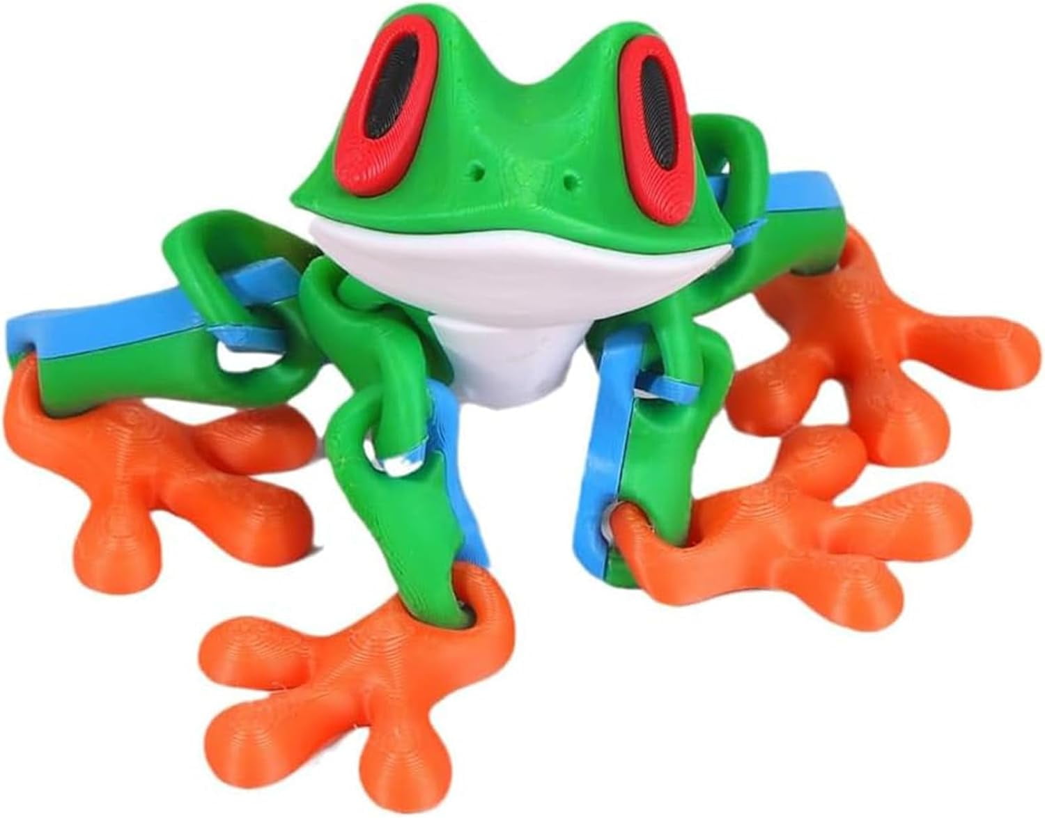 Tingzi 3D Printed Magnetic Frog Refrigerator Magnet, Cute Movable ...