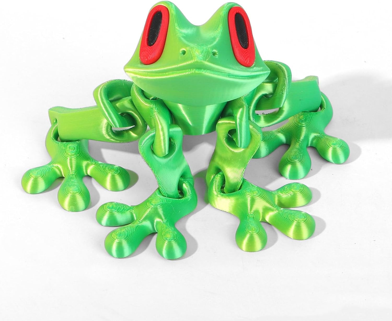 Tingzi 3D Printed Magnetic Frog Refrigerator Magnet, Cute Movable ...