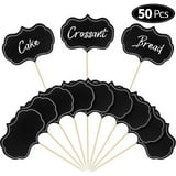 Tingzi 50 Pieces Cheese Markers for Char cuterie Board Buffet Labels ...