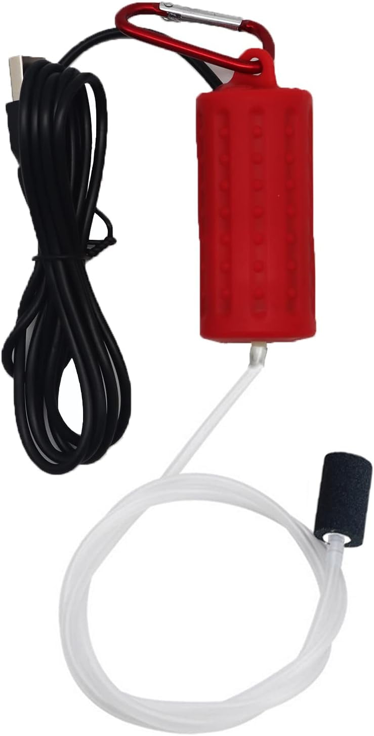 Tingzi Aquarium Air Pump Mini USB Fish Tank Oxygen Air Pump Portable ...