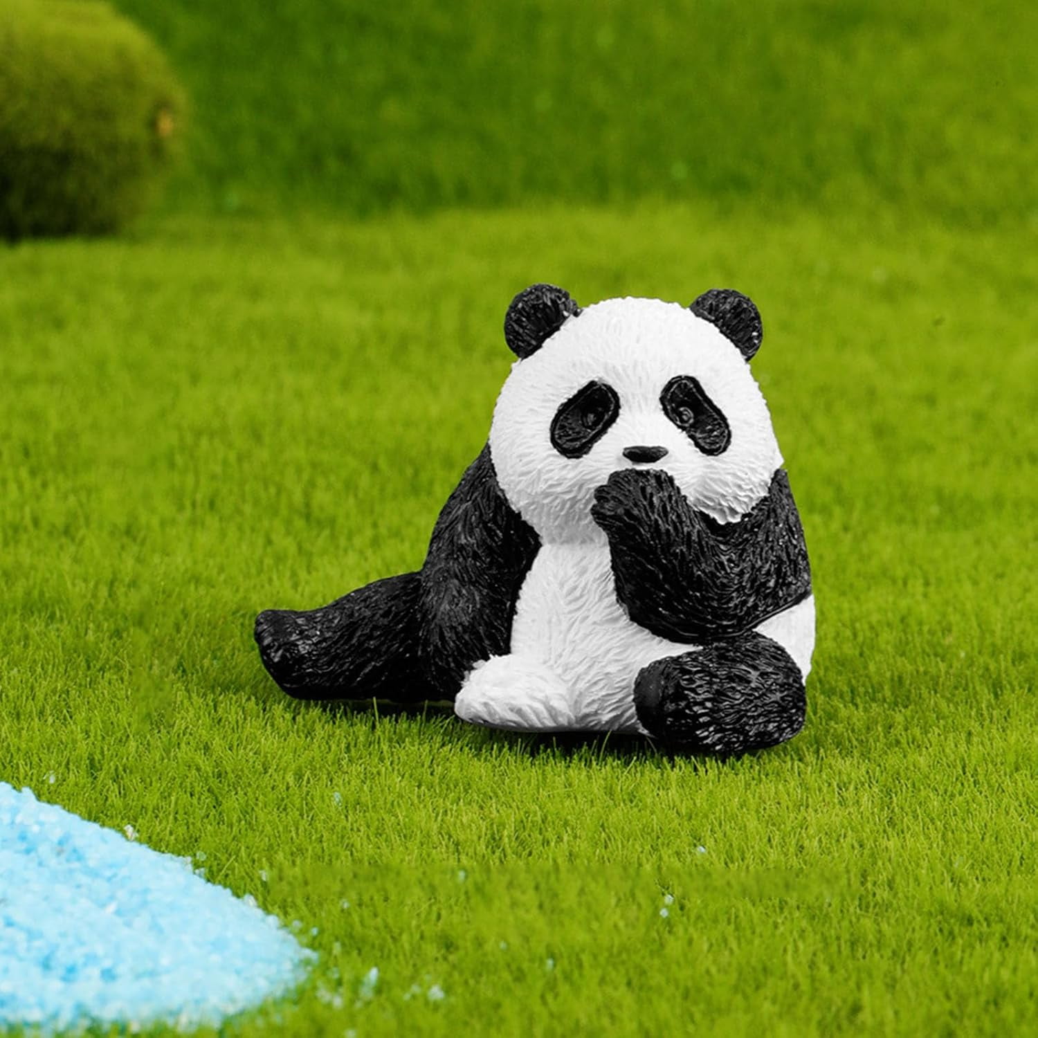 Tingzi Brazilian Wood Plant Panda Decor, Mini Brazil Lucky Tree Resin ...