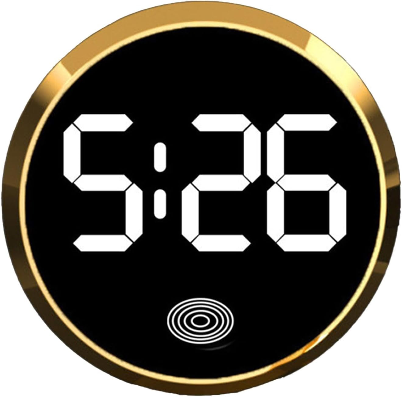 Tingzi Car Dashboard Clock - Stick on Dashboard, Luminous Round Car Dashboard | Tiny Small ...