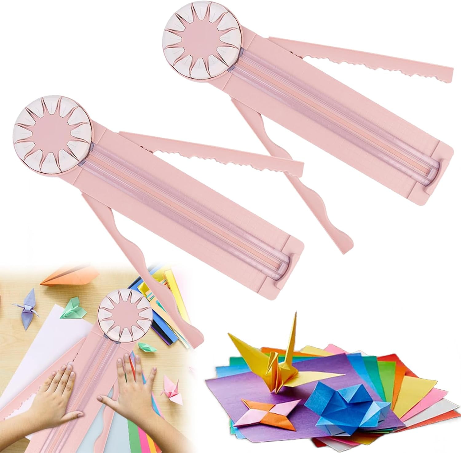 Tingzi Cofpecialize Paper Craft Edge Cutter, 12 in 1 Paper Edge Cutter ...