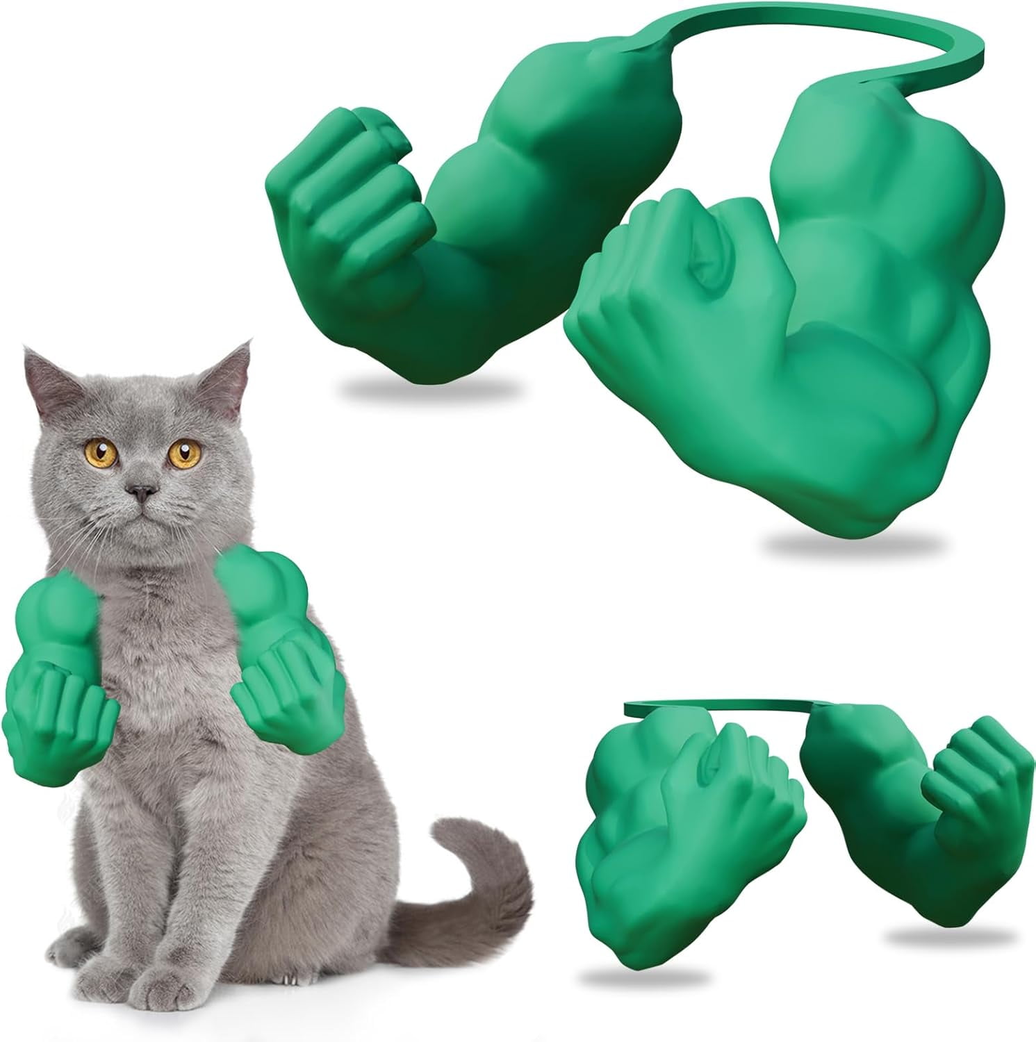 Tingzi Creative Cat Muscle Arms, 3D Printed Strong Arm for Cats-Cat ...