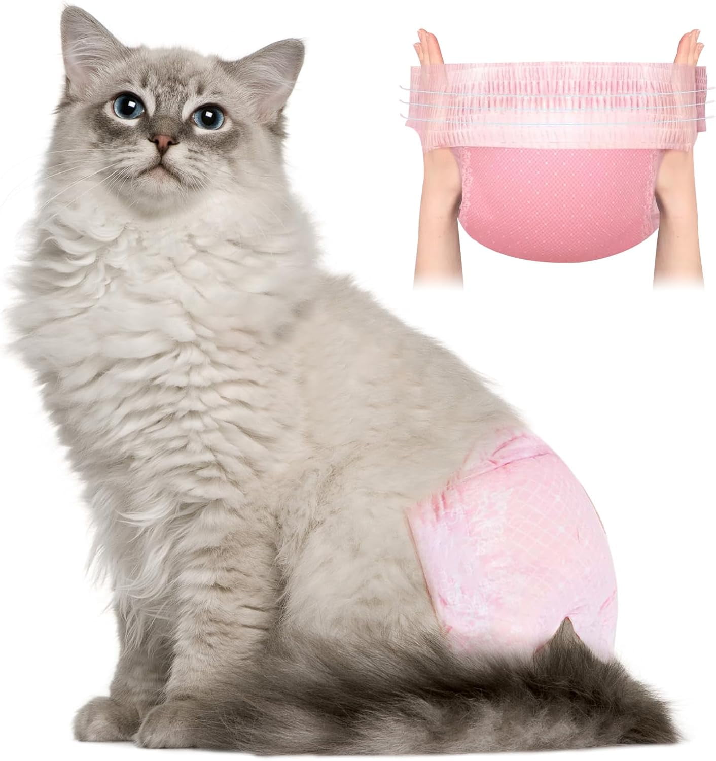 Tingzi Disposable Male Dog Diapers,Stretchy Waist Wraps for Male ...