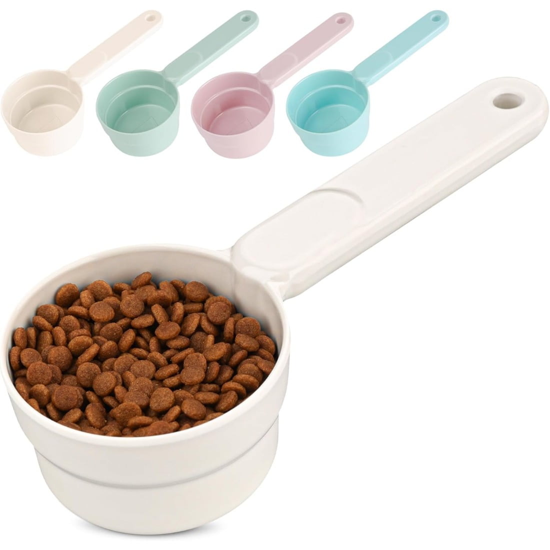 Tingzi Dog Food Scoop Cup Melamine Pet Food Scoop Measuring Cup for Dog ...
