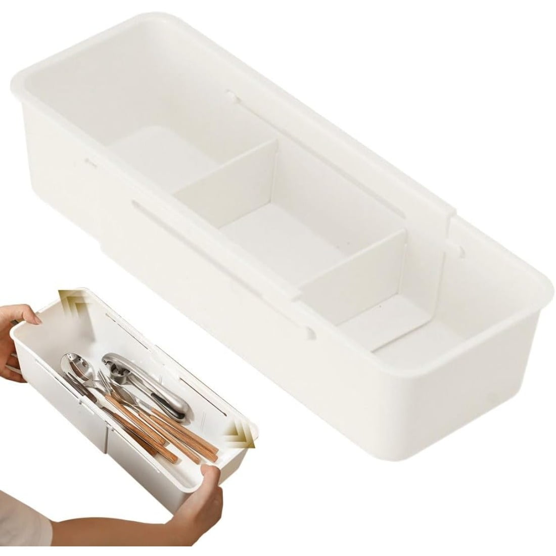 Tingzi Expandable Storage Drawer Organizers 2024 Upgrade Adjustable ...