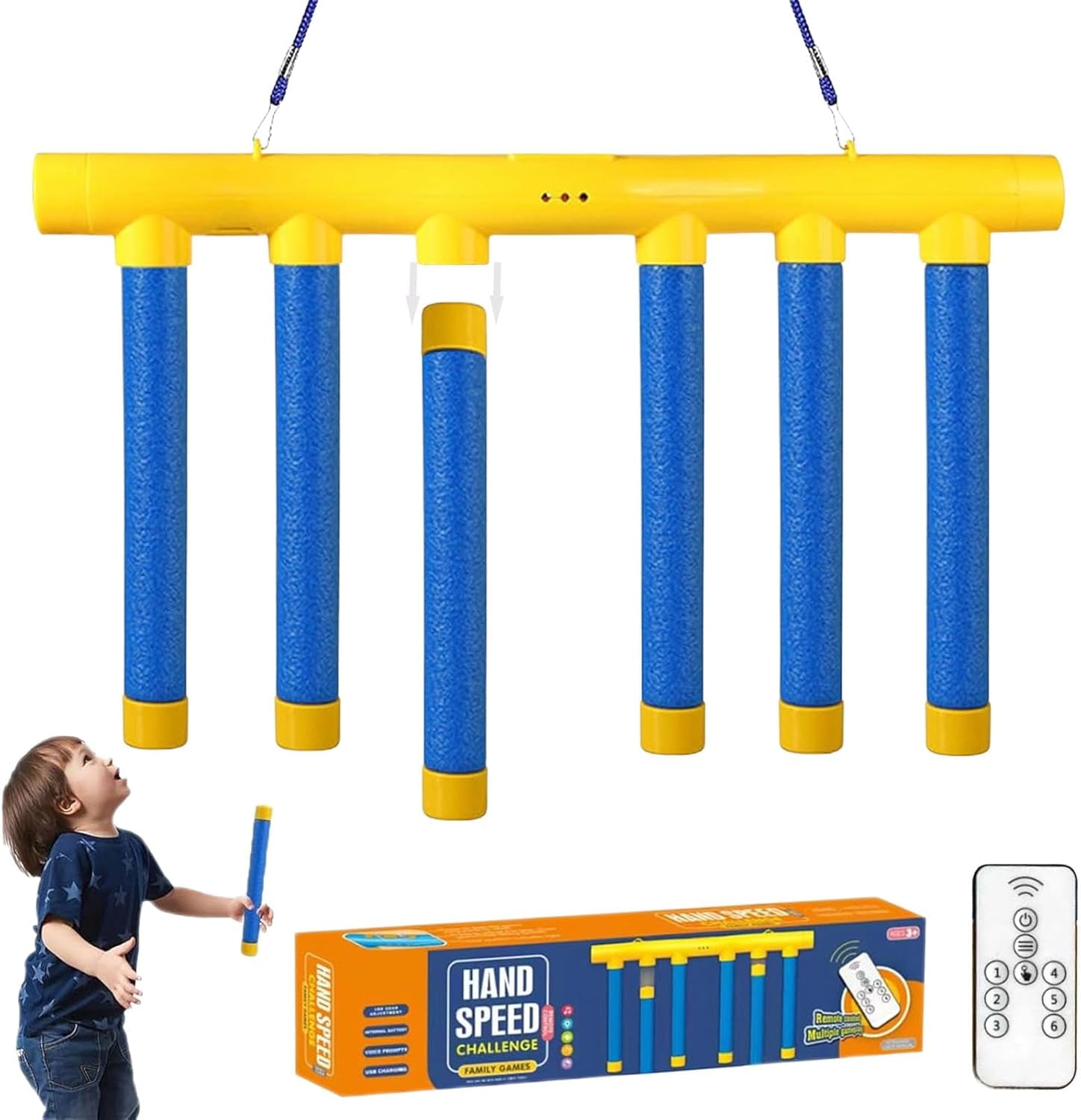 Tingzi Falling Sticks Catch Game,Catch The Stick Reflex Game,Drop It ...