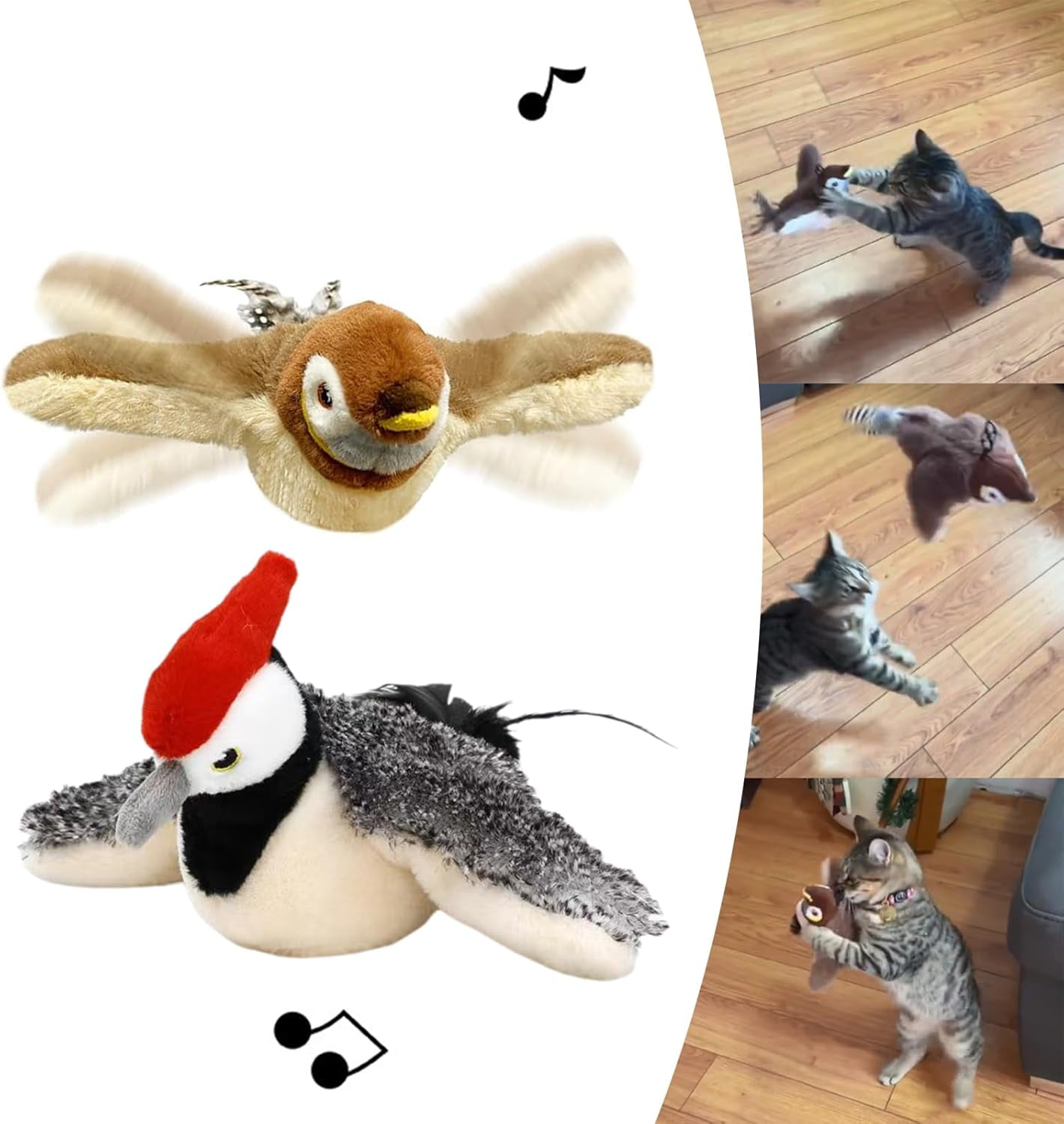 Tingzi Flappy Chase Cat Toy, Flappy Chase Bird Cat Toy, FlappyChase ...