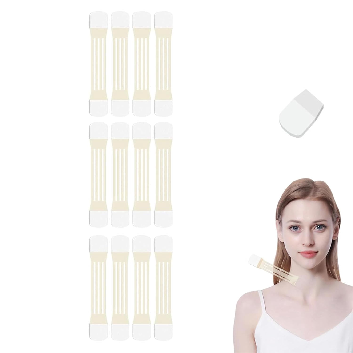 Tingzi Instant Neck Tape, Neck Tape, Neck Tape, Lift Tape Invisible ...