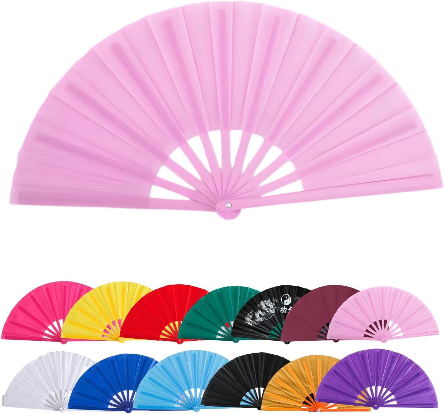 Tingzi Large Clacking Fans for Line Dancing, Clack Fans for Line ...