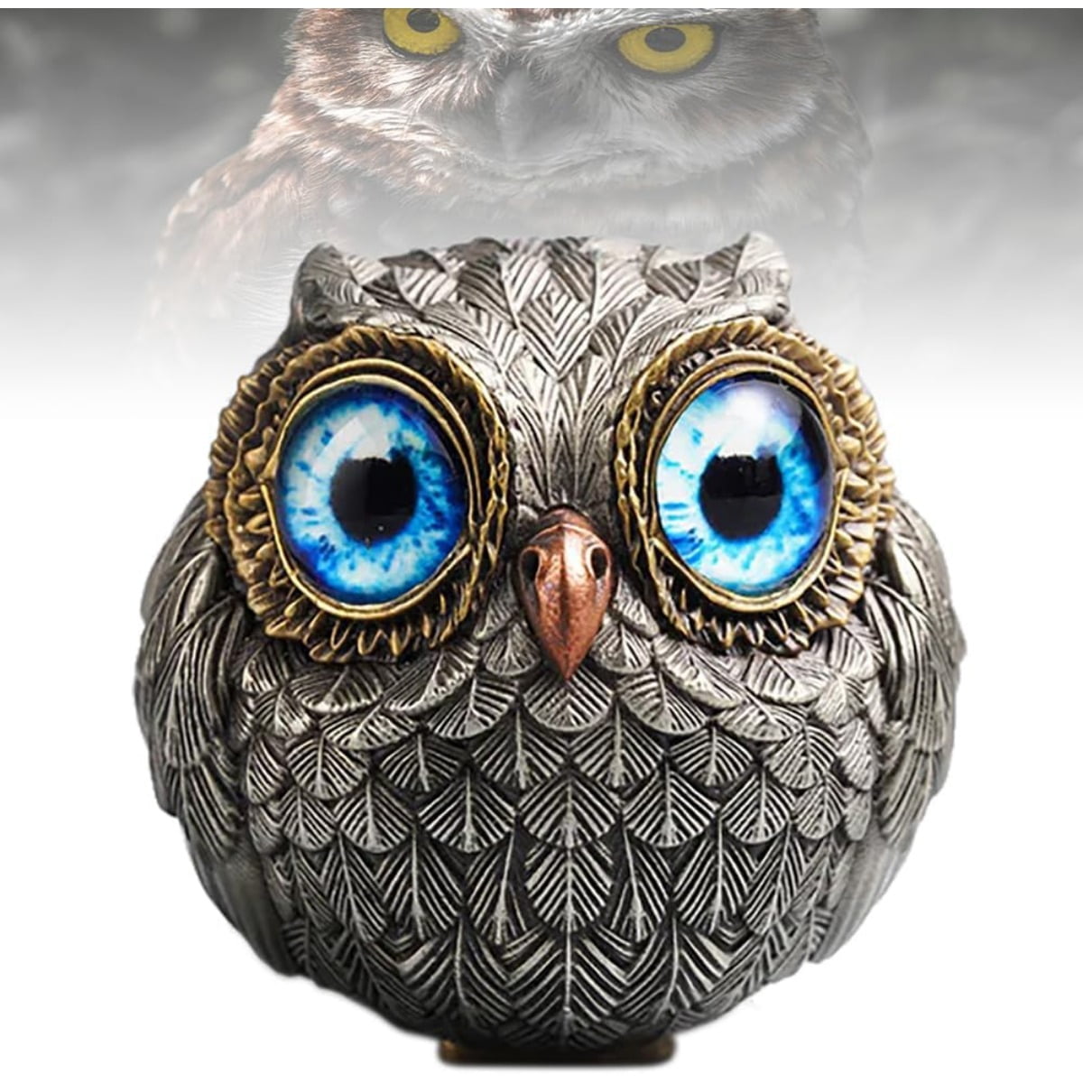 Tingzi Lucky Owl Guardian-The Wise Watcher of The Felt,Card Guard Lucky ...