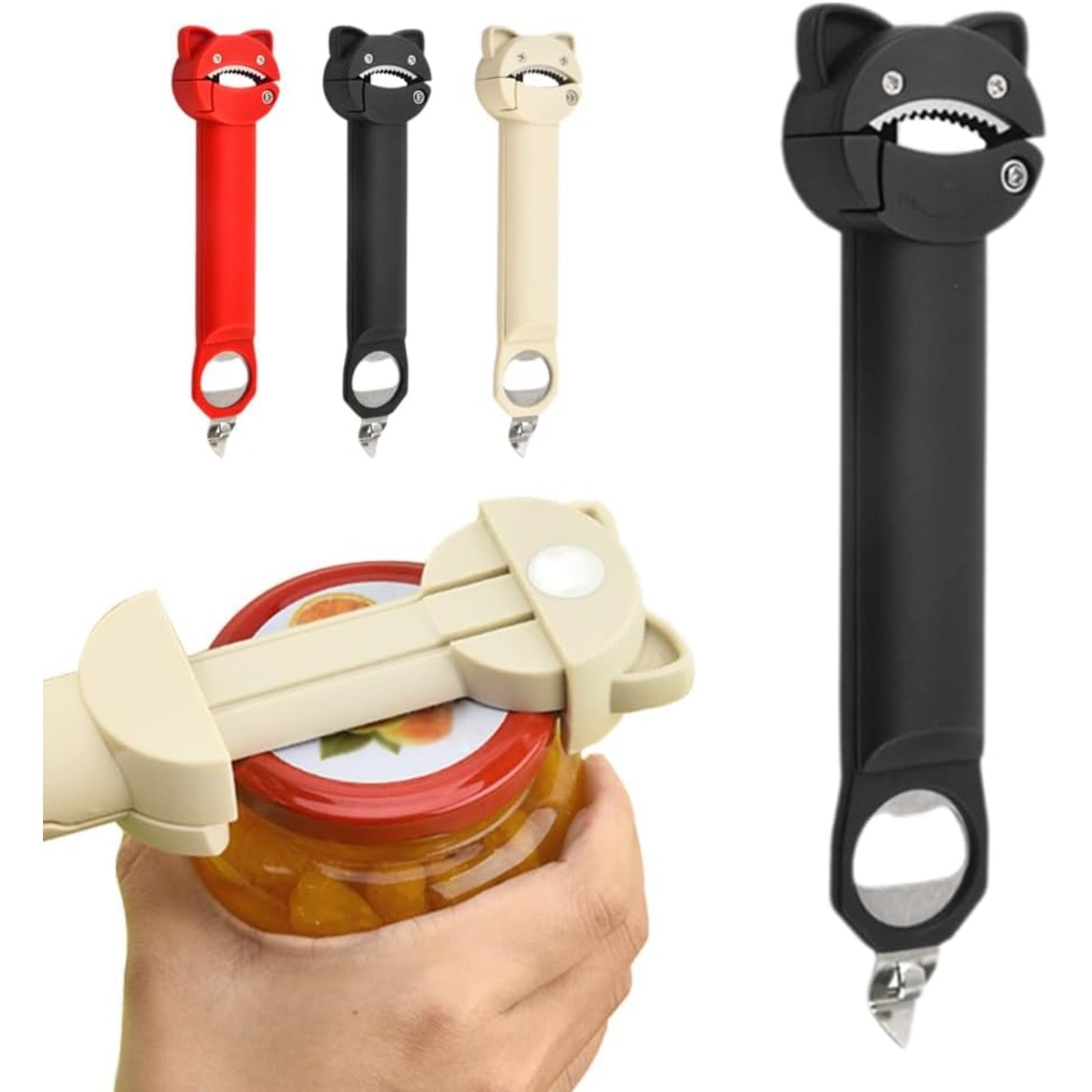 Tingzi Multifunctional Magnetic Can Opener, 2025 Upgrade Retractable ...