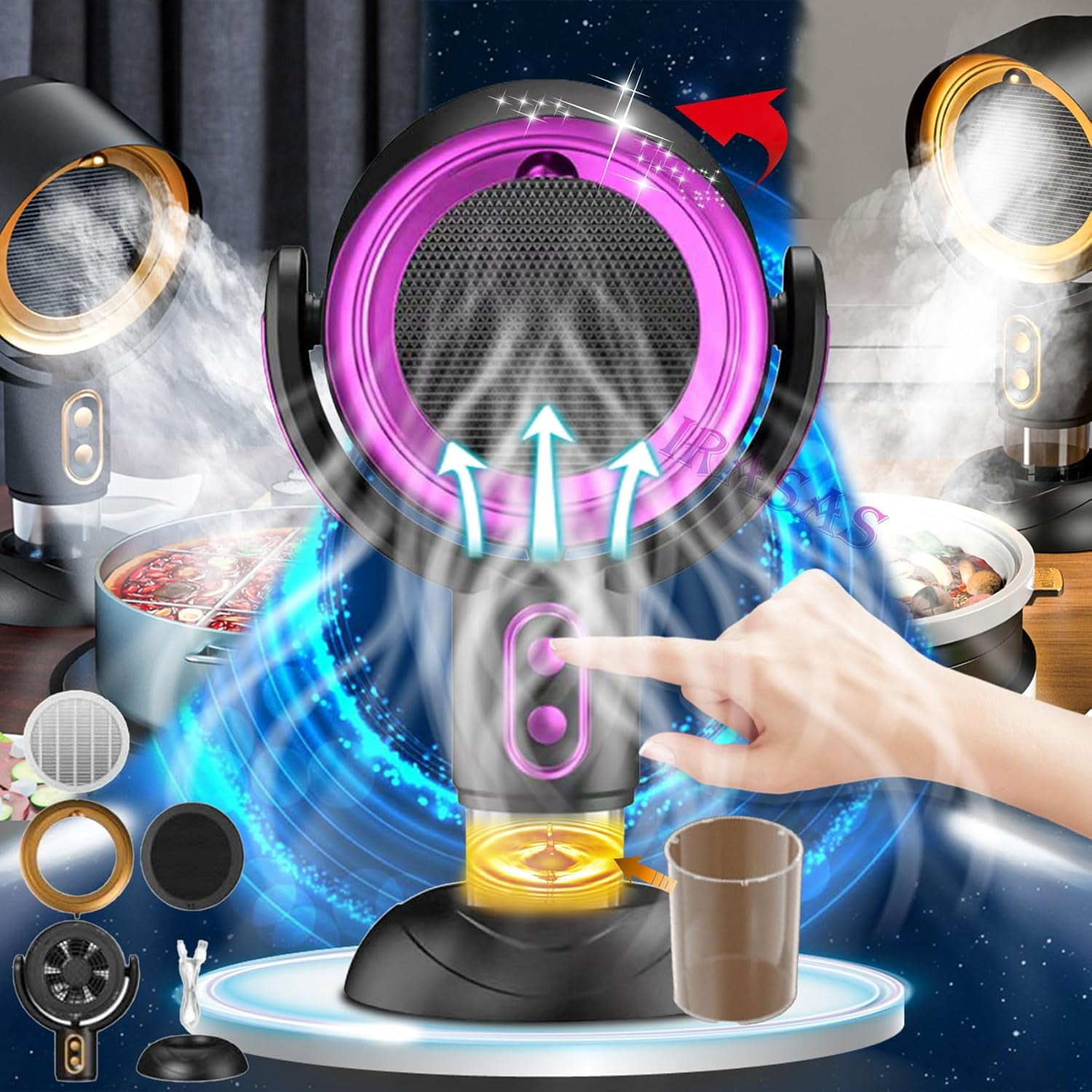 Tingzi Puff Chill Fan for Smoking, Puff Chill Smoking Fan, Puff Chill ...