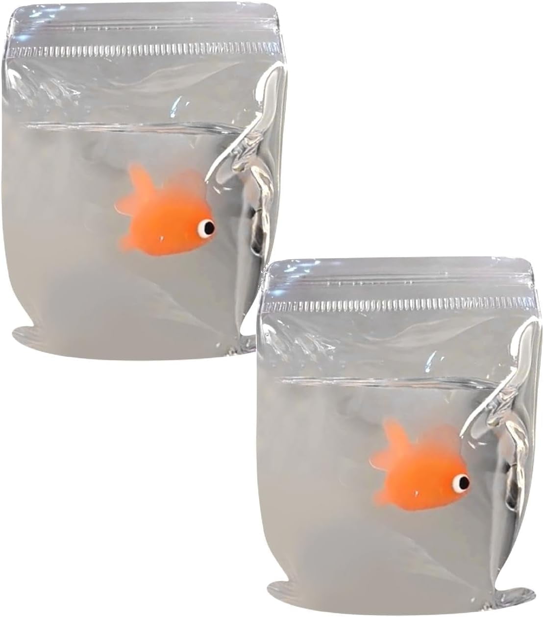 Tingzi Realistic Fish Squeeze Toys, Realistic Fish with Transparent PVC ...