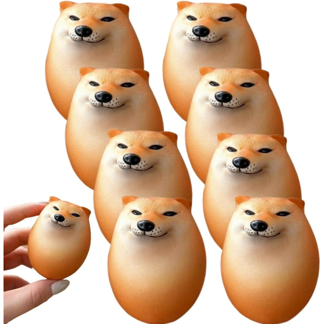 Tingzi Shibako Dog Squishy Egg, Shibako Dog Egg, Shibako Squishy Egg ...