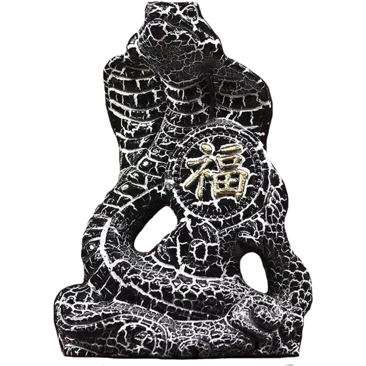 Tingzi Snake Statue 2025 Year of the Snake Figurine Hand Craved Crafts ...