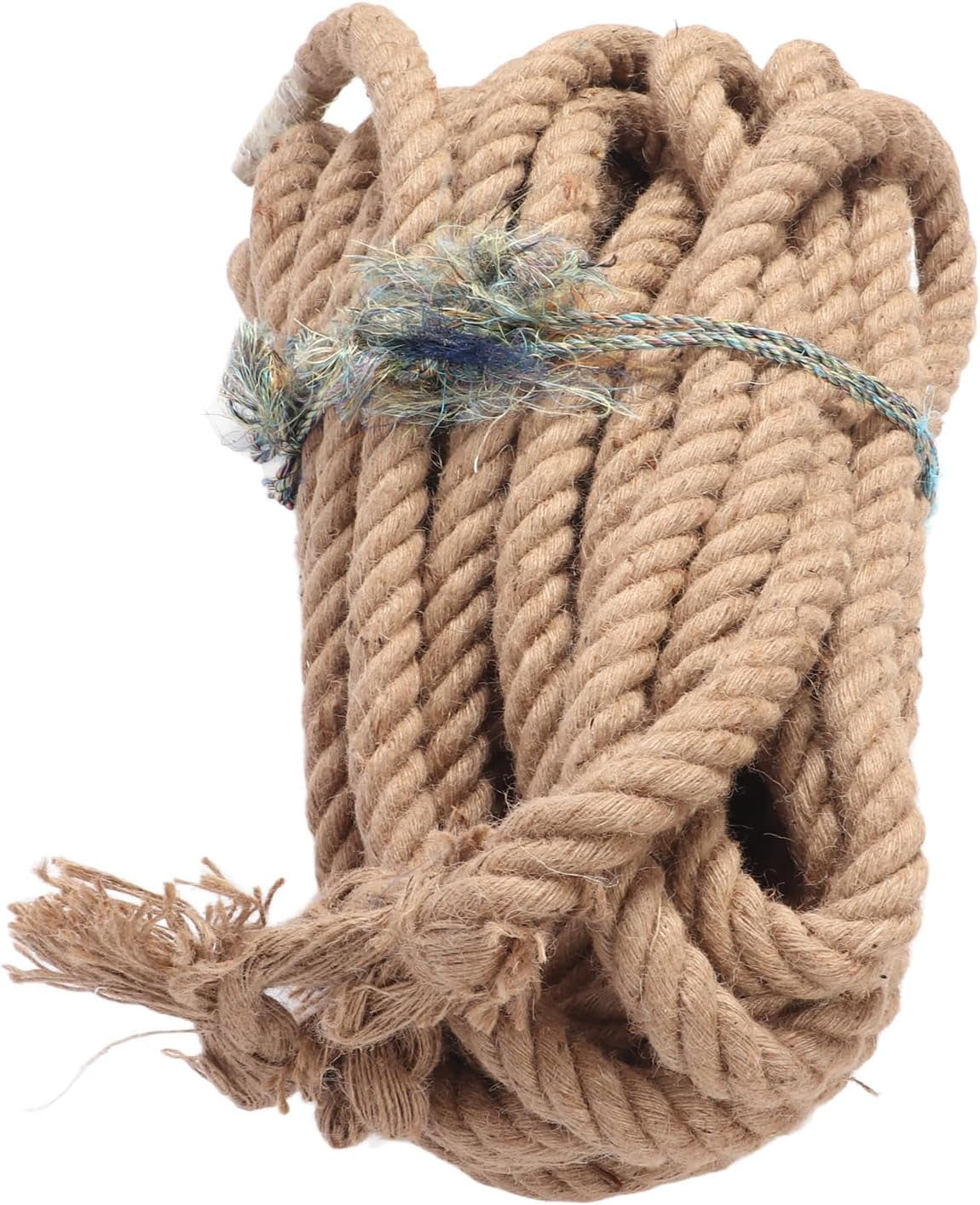 Tingzi Twisted Yellow Hemp Rope Twisted Thick Jute Rope Hammock Swing ...