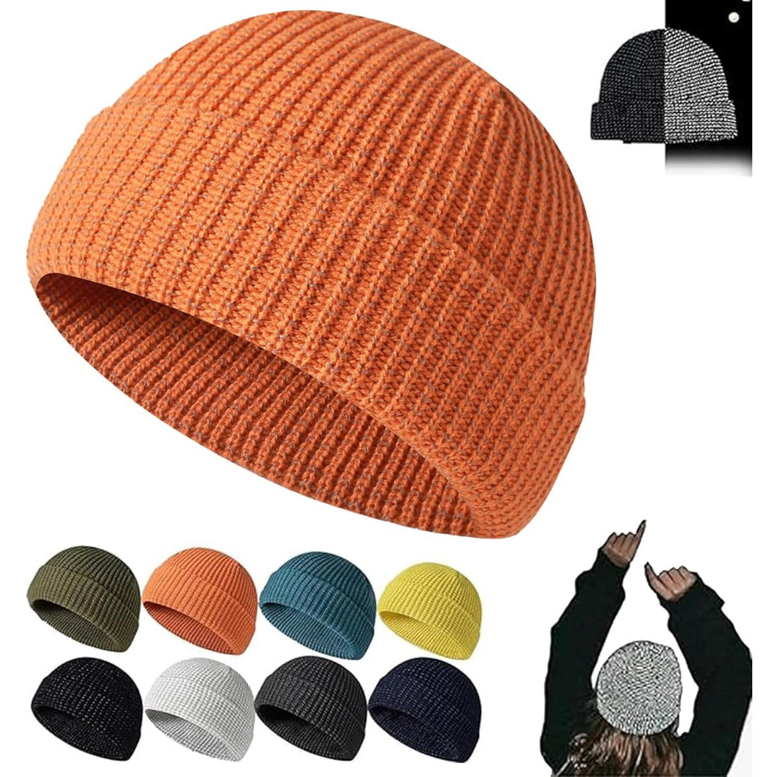 Tingzi Weflexus Reflective Beanie, Flex Beanie 2.0 - Unisex, Flex ...