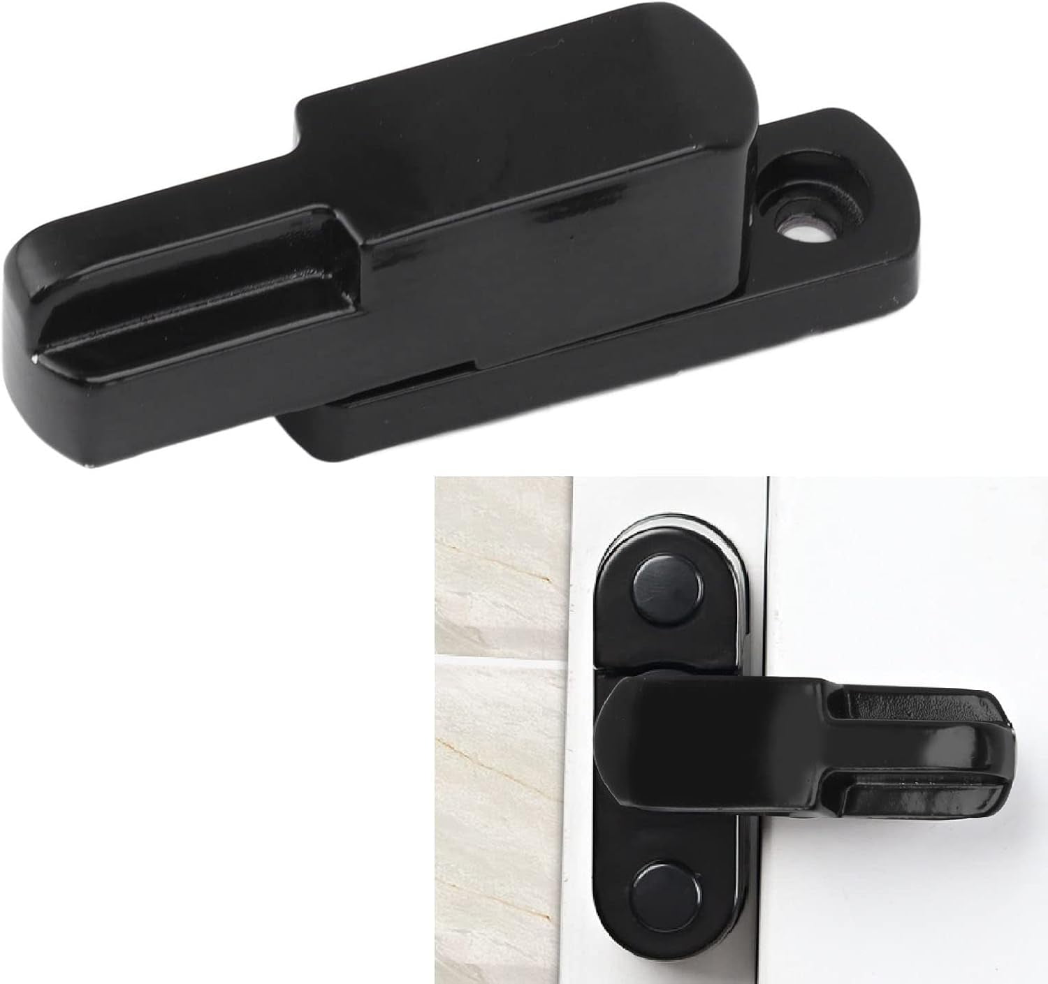 Tingzi Window Sash Lock, Anti Theft T Type Child Proof Security Lock ...