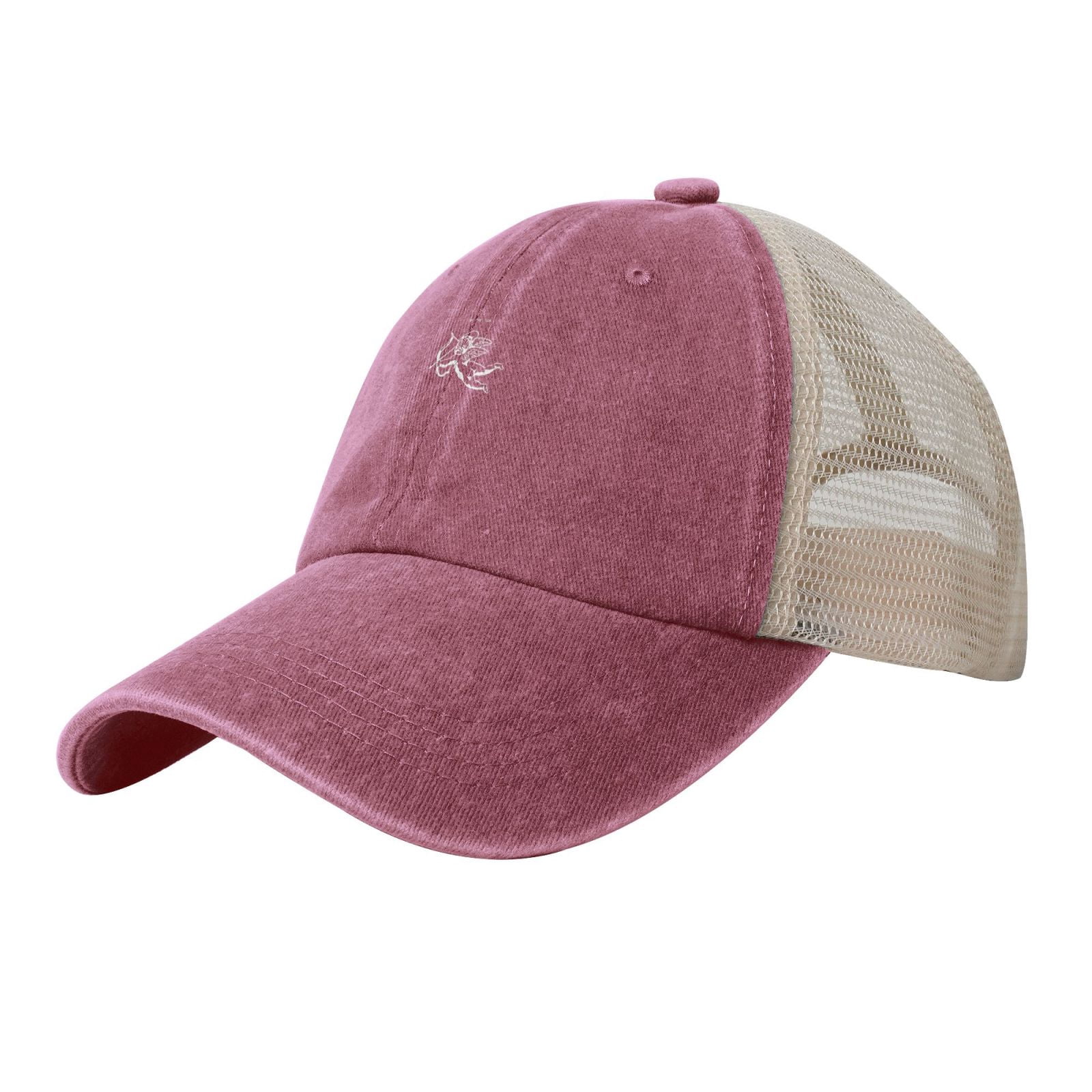 Tini Stoessel Cowboy Mesh Baseball Cap Outdoor Adjustable Washed Denim ...