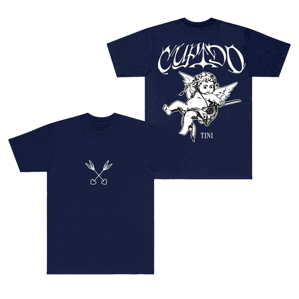 Tini Stoessel Cupido Angel Tee Un Mechon de Pelo Tour Merch T-shirts ...