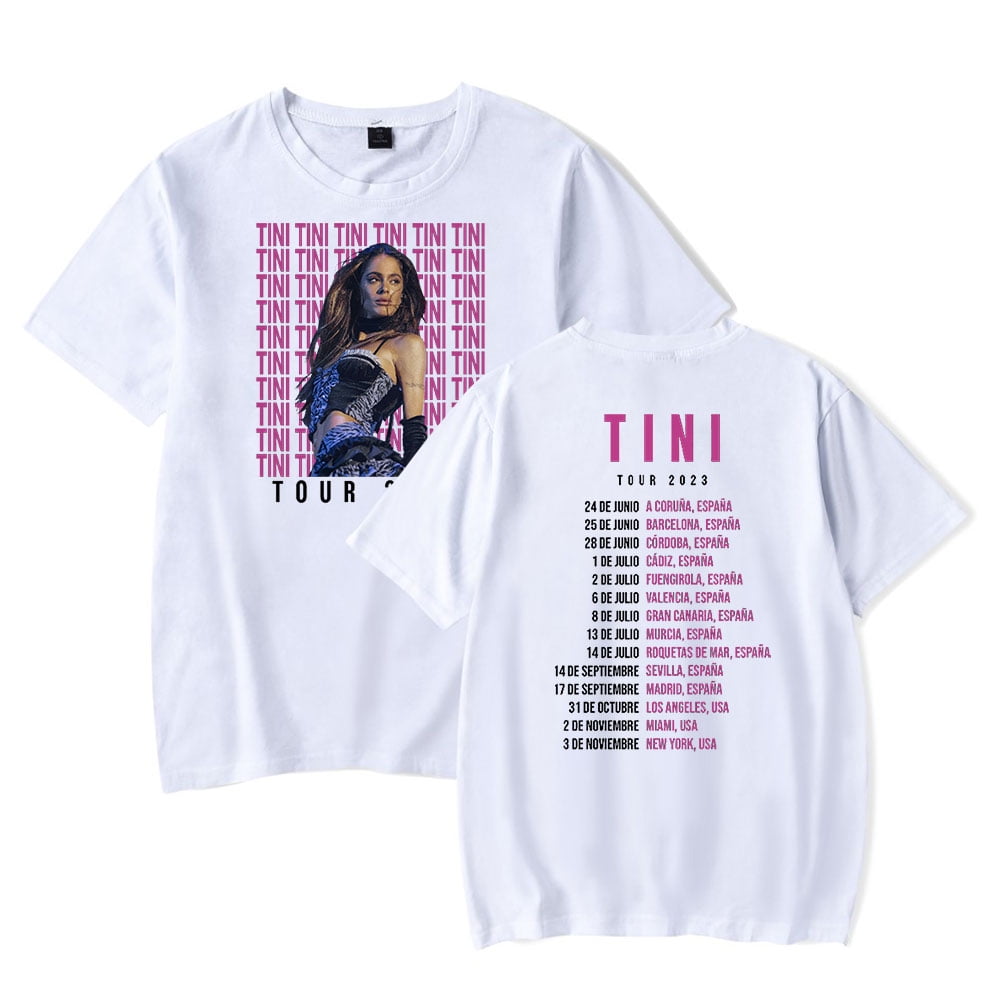 Tini Stoessel Tini Tour T shirt Summer Casual Tshirt Streetwear ...