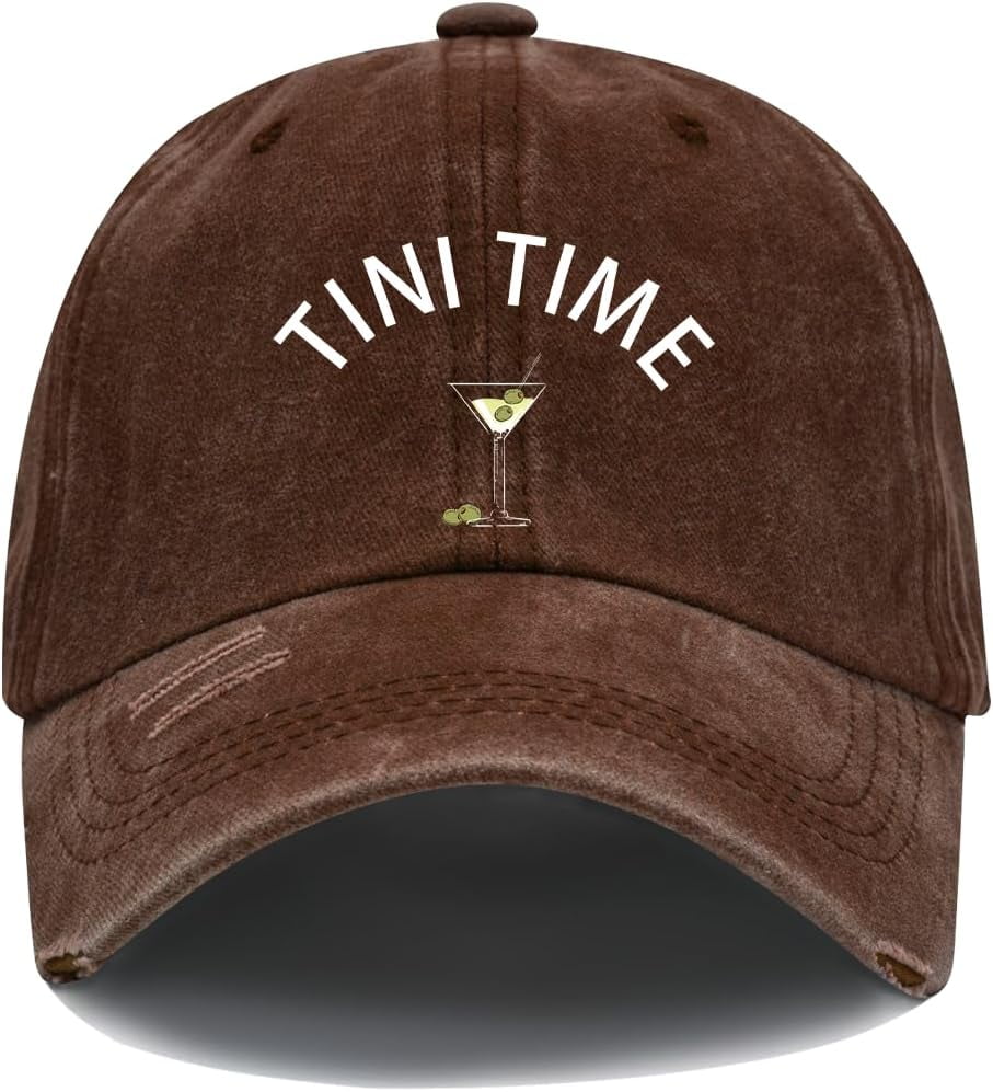 Tini Time Hat, Tini Time Cap, Tini Time Baseball Cap, Tini Time Red Hat ...