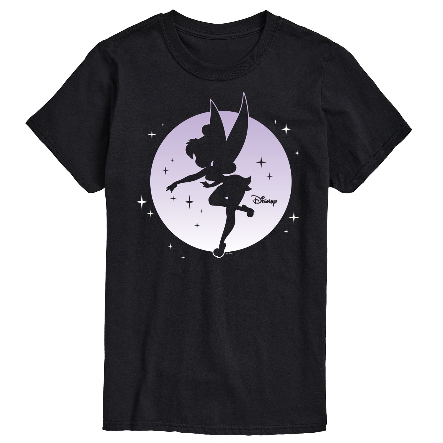Tink Moon Silhouette - Men's Short Sleeve Graphic T-Shirt - Walmart.com