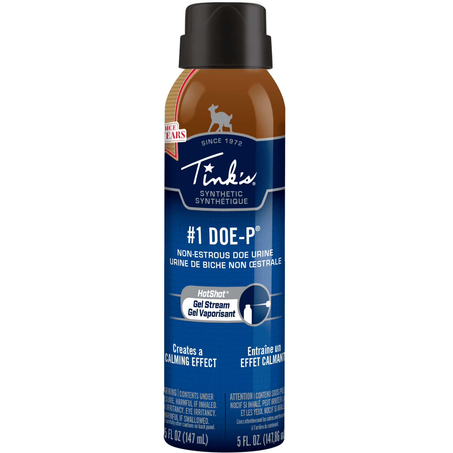 Tink's #1 Doe-P Synthetic Doe Urine Hot Shot Gel Stream Deer Scent - 5 ...