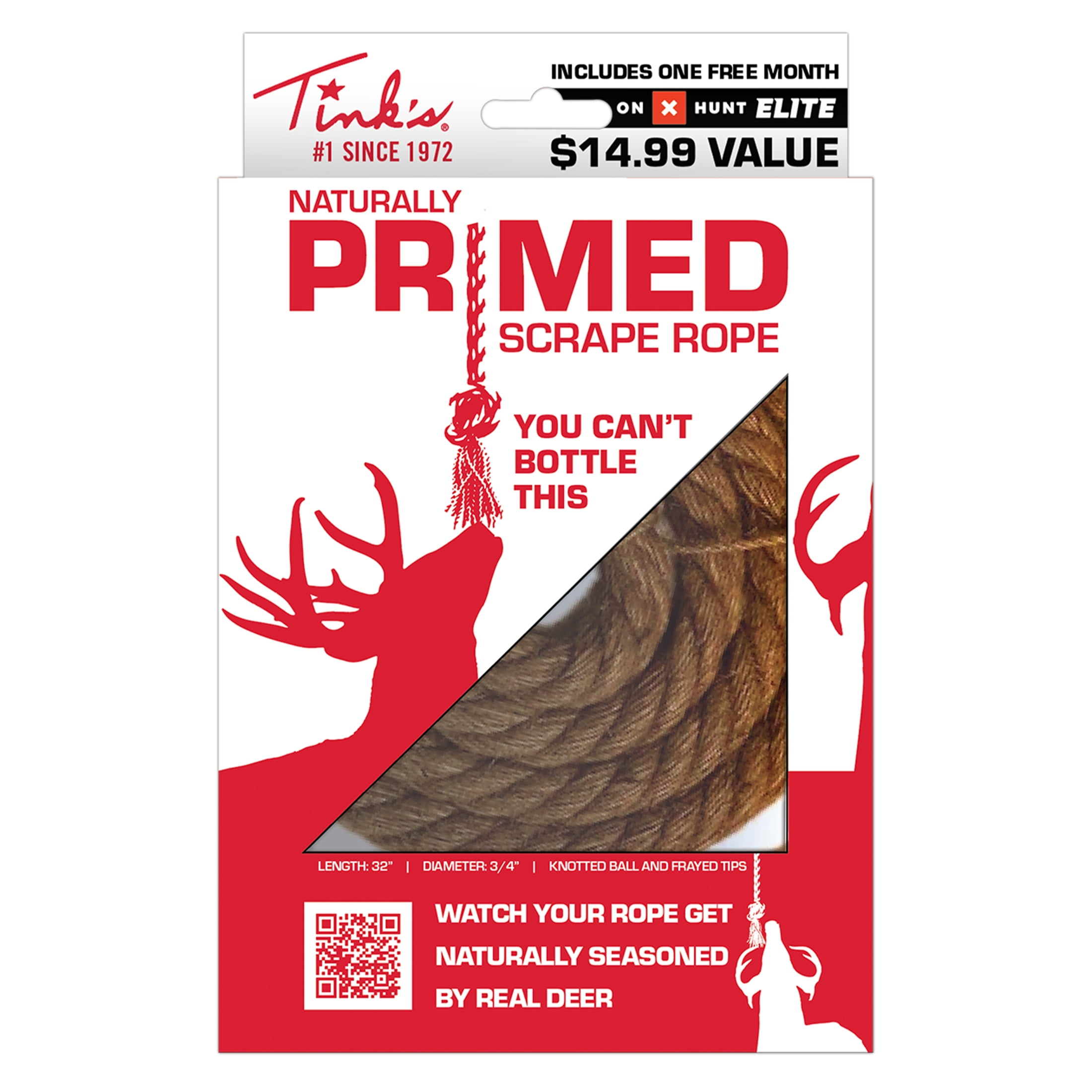 Tink’s Naturally PRIMED Scrape Rope for Deer Hunting - Walmart.com