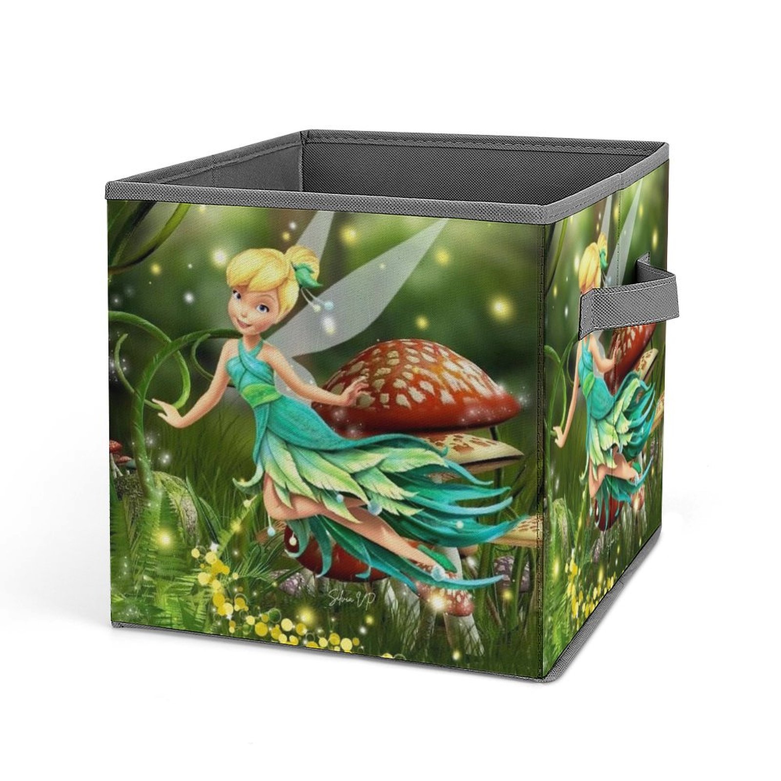 Tinker Bell Anime Cartoon Cube Storage Bins, 10.6 Cube Storage ...