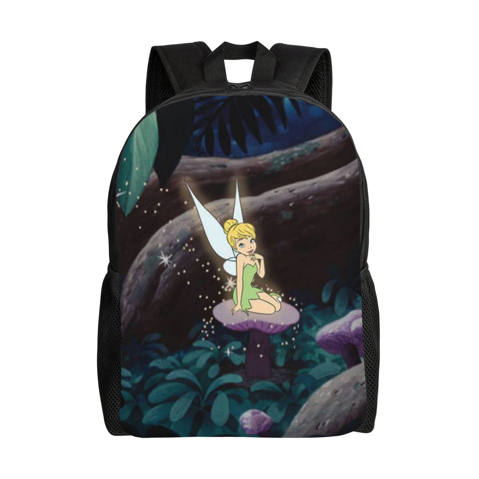 Tinker Bel Backpack Cute Anime Large Capacity Multifunction Backpacks ...