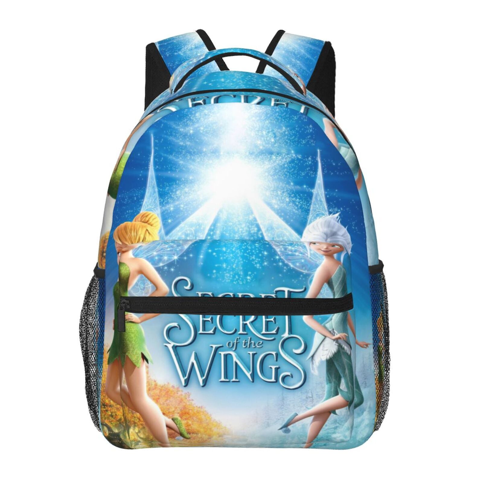 Tinker Bel Backpack Cute Cartoon Lightweight Backpacks Portable Outdoor ...