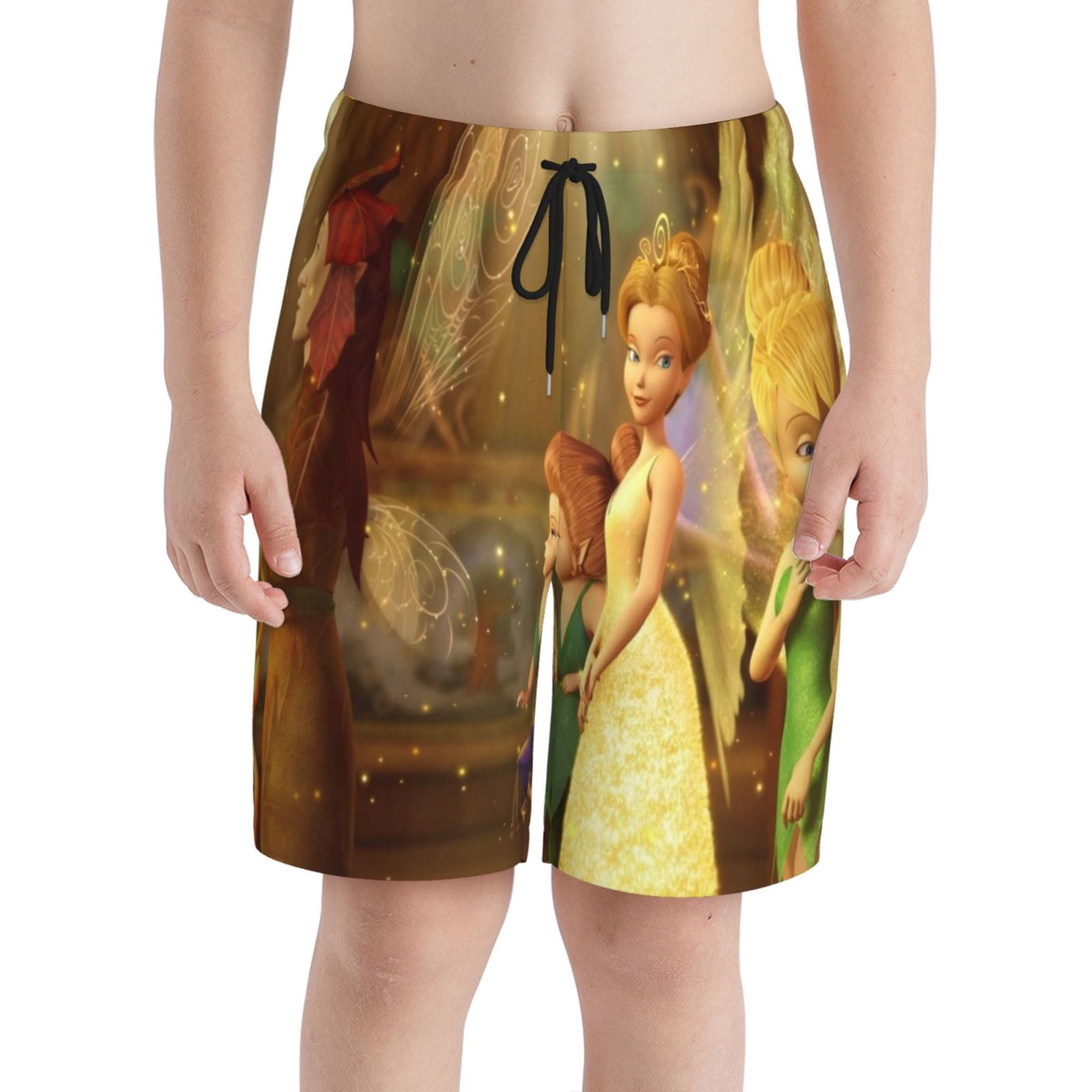 Tinker Bell Boy'S Swim Trunks Quick Dry Board Shorts Kids Beach Swim ...