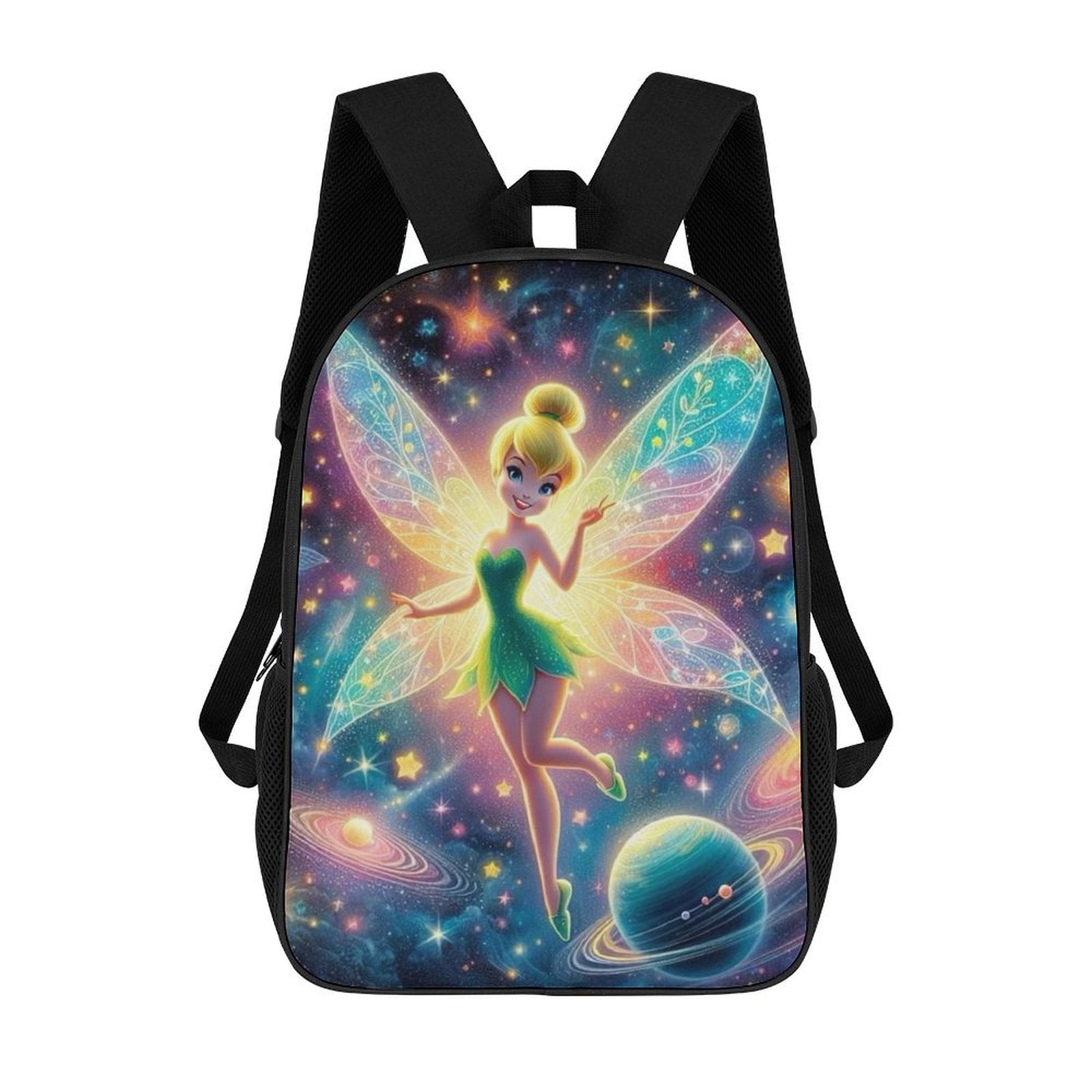 Tinker Bell Cartoon 17" Backpack 3d Printed Backpacks Travel Daypacks ...