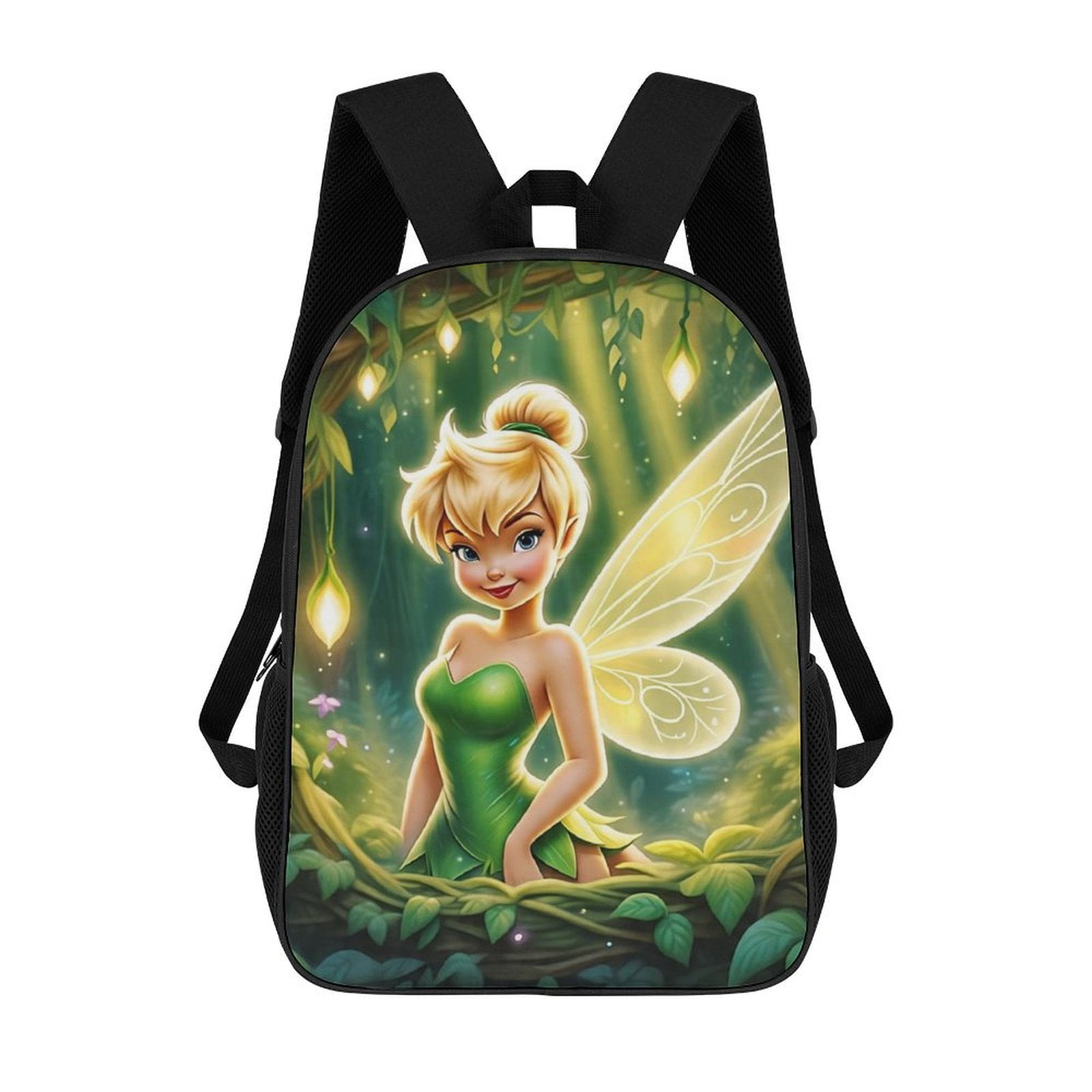 Tinker Bell Cartoon 17" Backpack 3d Printed Backpacks Travel Daypacks ...